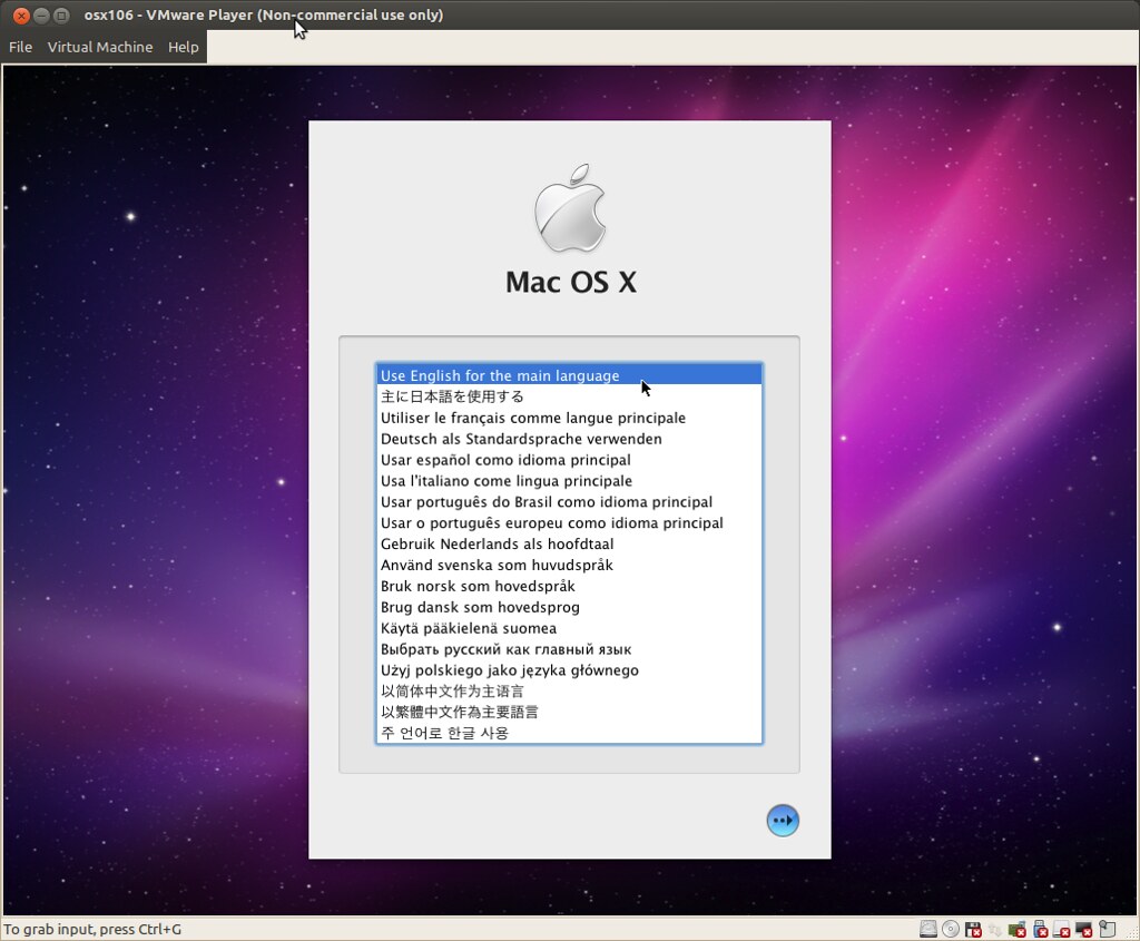 Installing Mac OSX 10.6 in VMware Player | 0x2B|~0x2B
