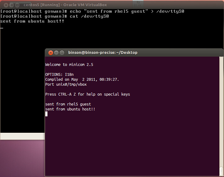 Setting up Serial Console on VirtualBox | 0x2B|~0x2B